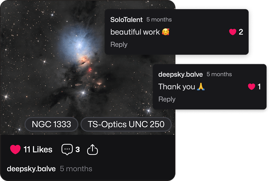 Cosmio – The ultimate astronomy platform: sky tools, weather & community